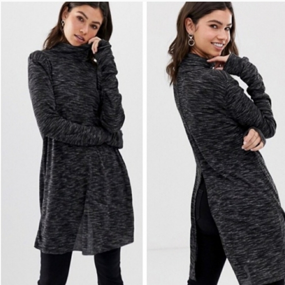 Free People | Dresses | We The Free Stone Cold Turtleneck Split Back ...